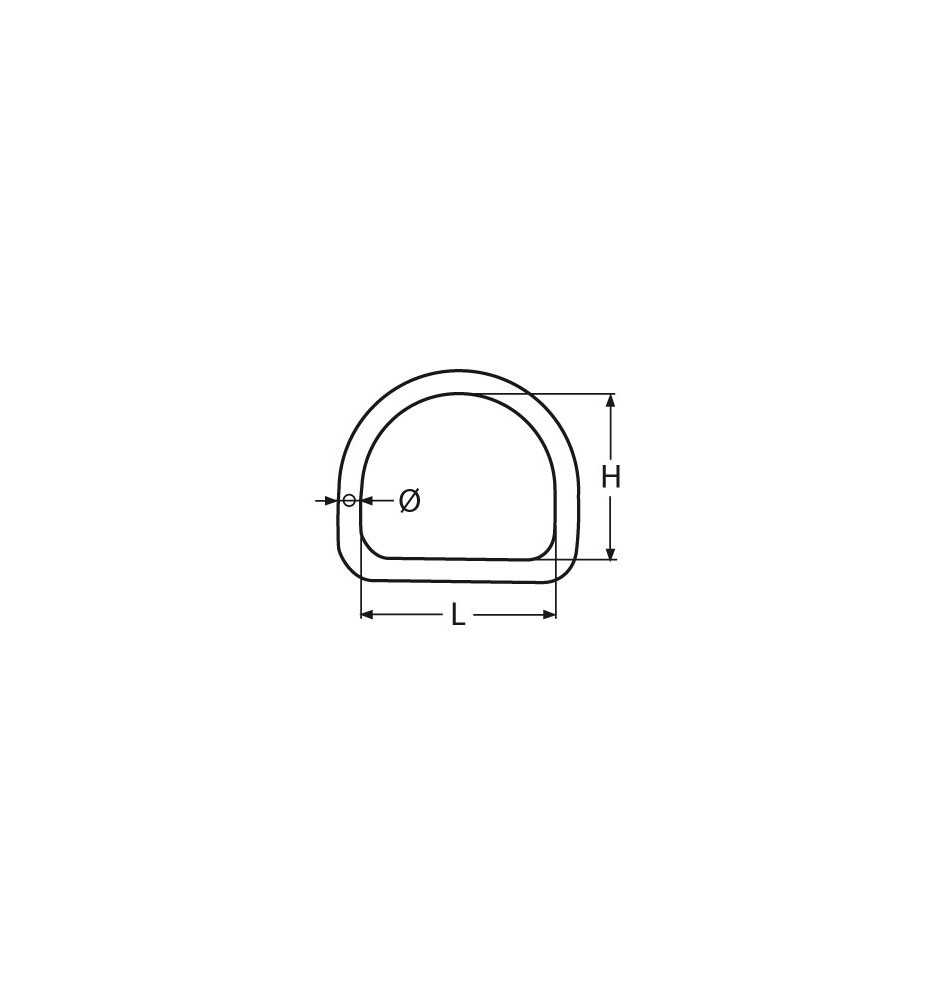 D-Ring 3x14mm (vernickelt)